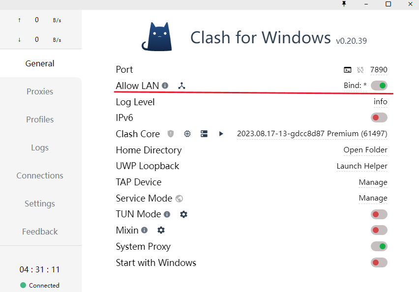 WSL2终端代理配置Clash - 开的博客